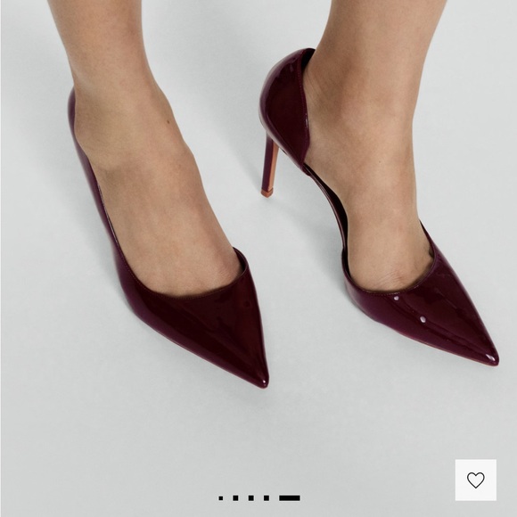Mango | Shoes | Mango Deep Burgundy Heels | Poshmark